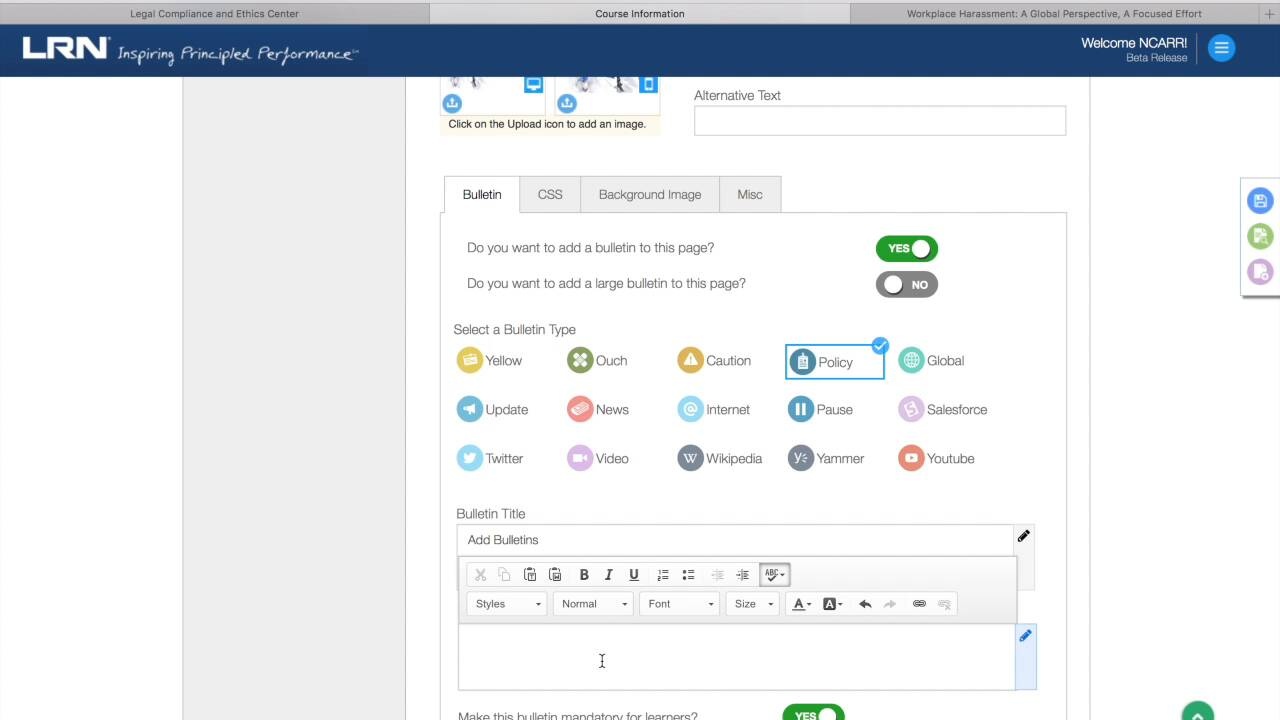 Using Course Customizer to Add COVID-19 Resources to Your Training