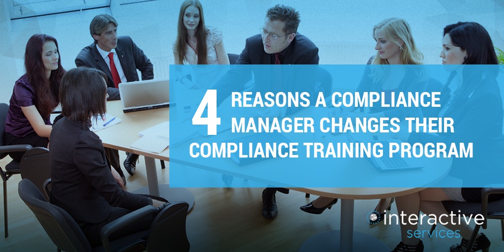 4 Reasons Compliance Managers Change Compliance Training Programs ...